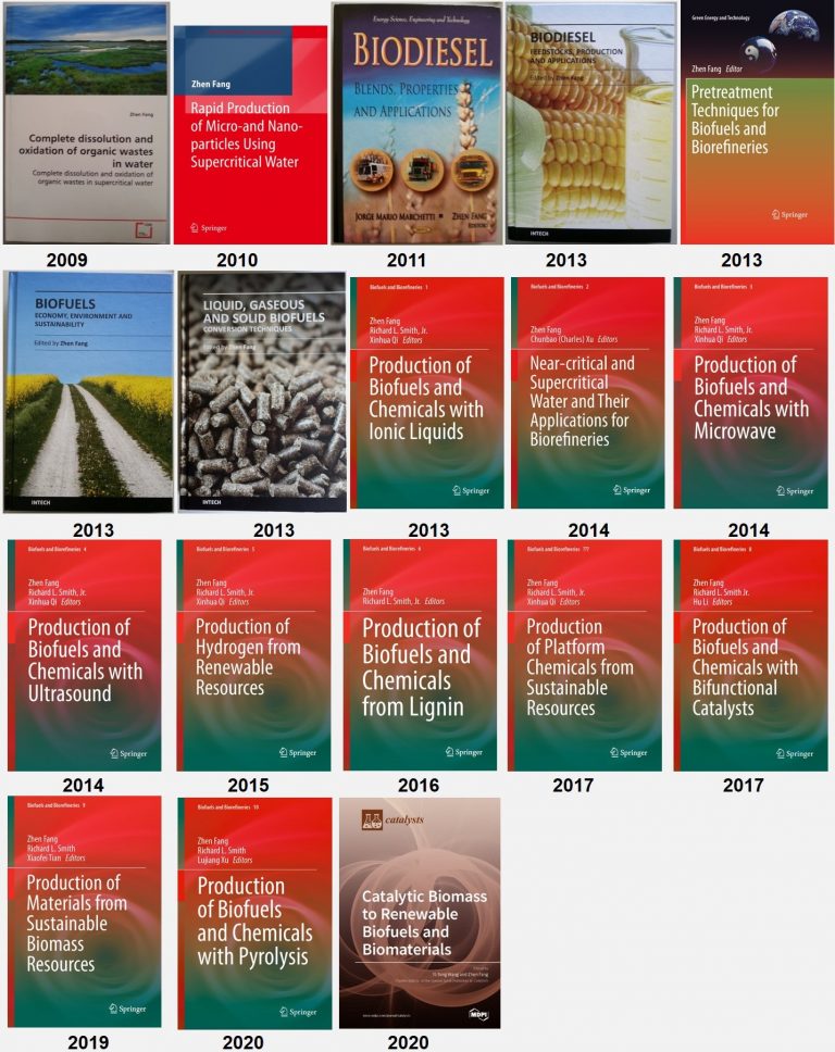 19 SELECTED BOOKS by Professor Zhen Fang | Wood Refinery